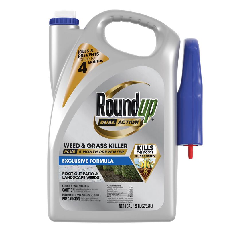 Roundup® Dual Action Weed & Grass Killer Plus 4 Month Preventer - Maize ...